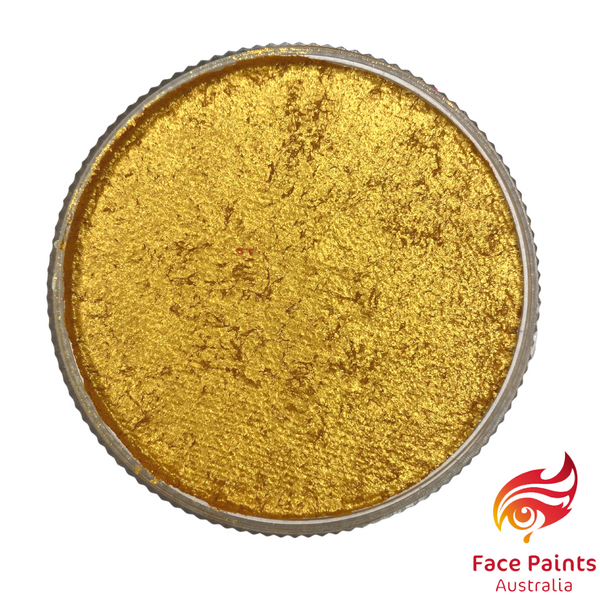 Face Paints Australia Metalic 30g Gold Rush – Face Paint Pro
